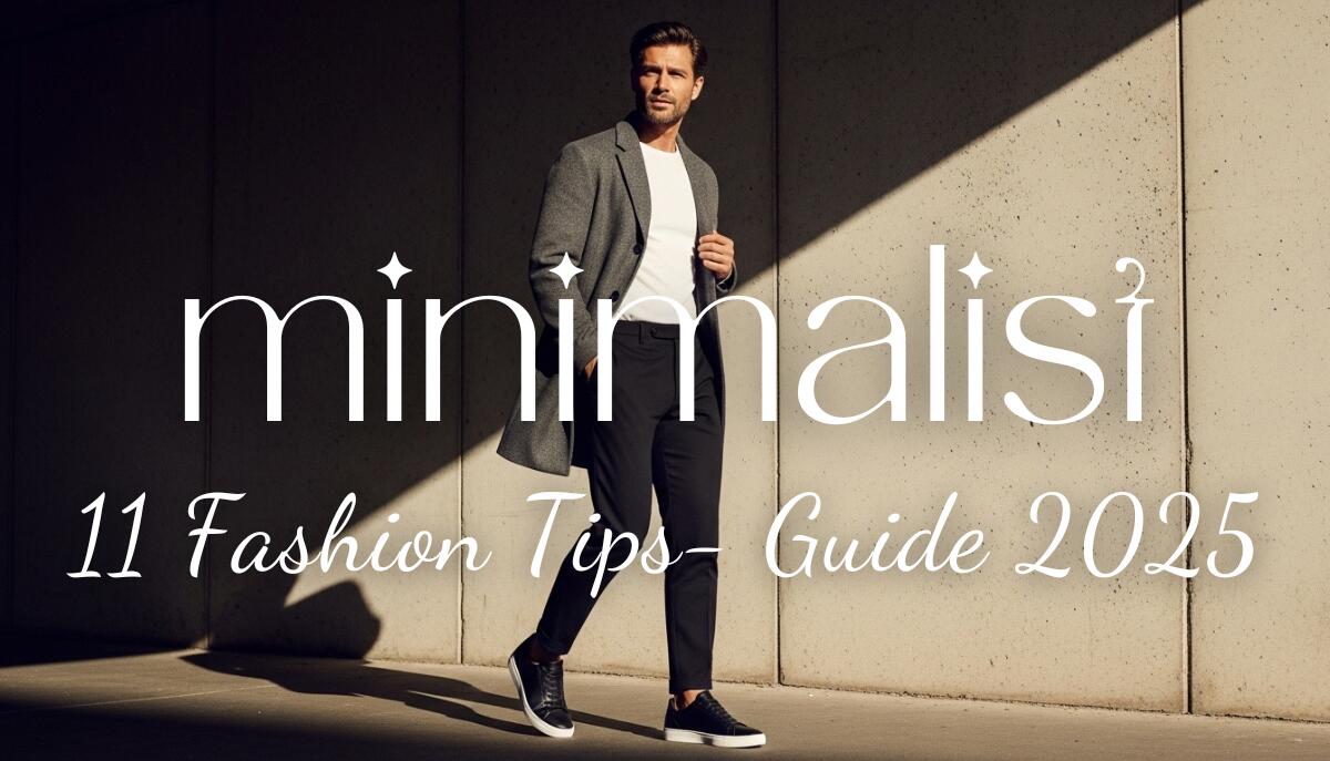 Minimalist Fashion For Men 2025: 11 Tips - MensMinimal